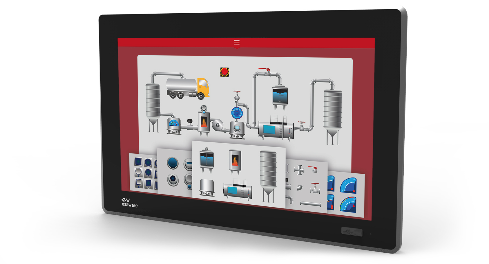 EW300 Industrial Monitor - Esa