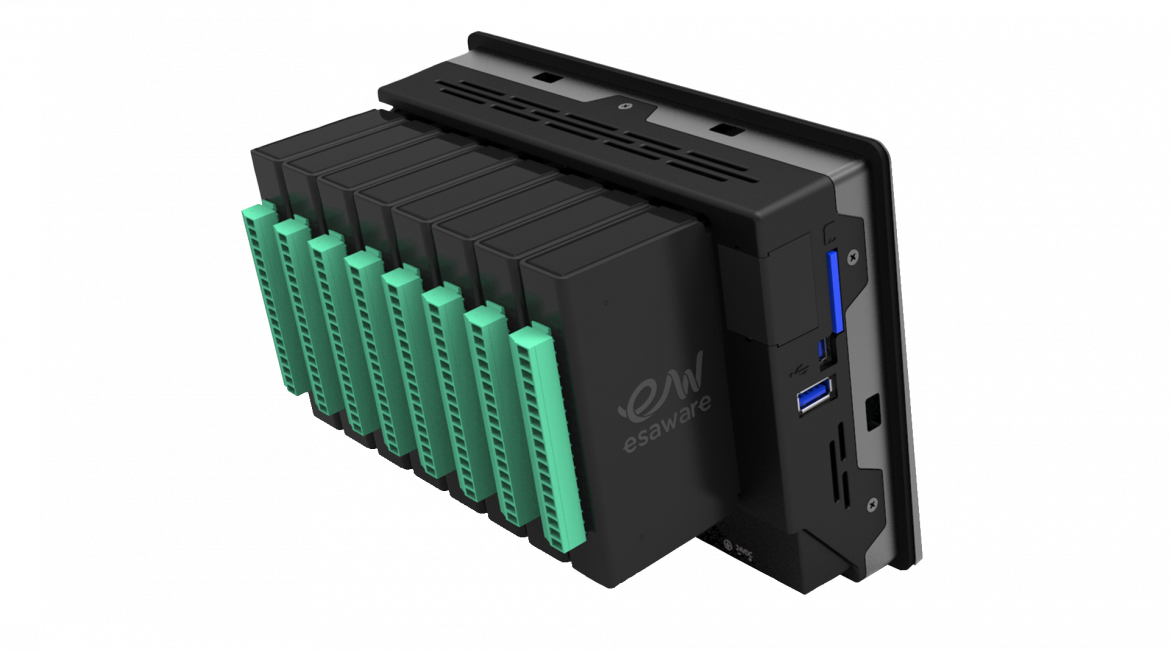 HMI+ SOFTPLC + I/O EW100AC - Esa Automation