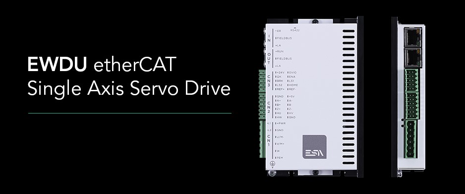 EWDU etherCAT Single Axis Servo Drive: Main Features